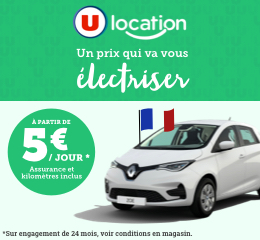 U Location - Location Voiture, Camionnette, Utilitaire - Super U, Hyper U