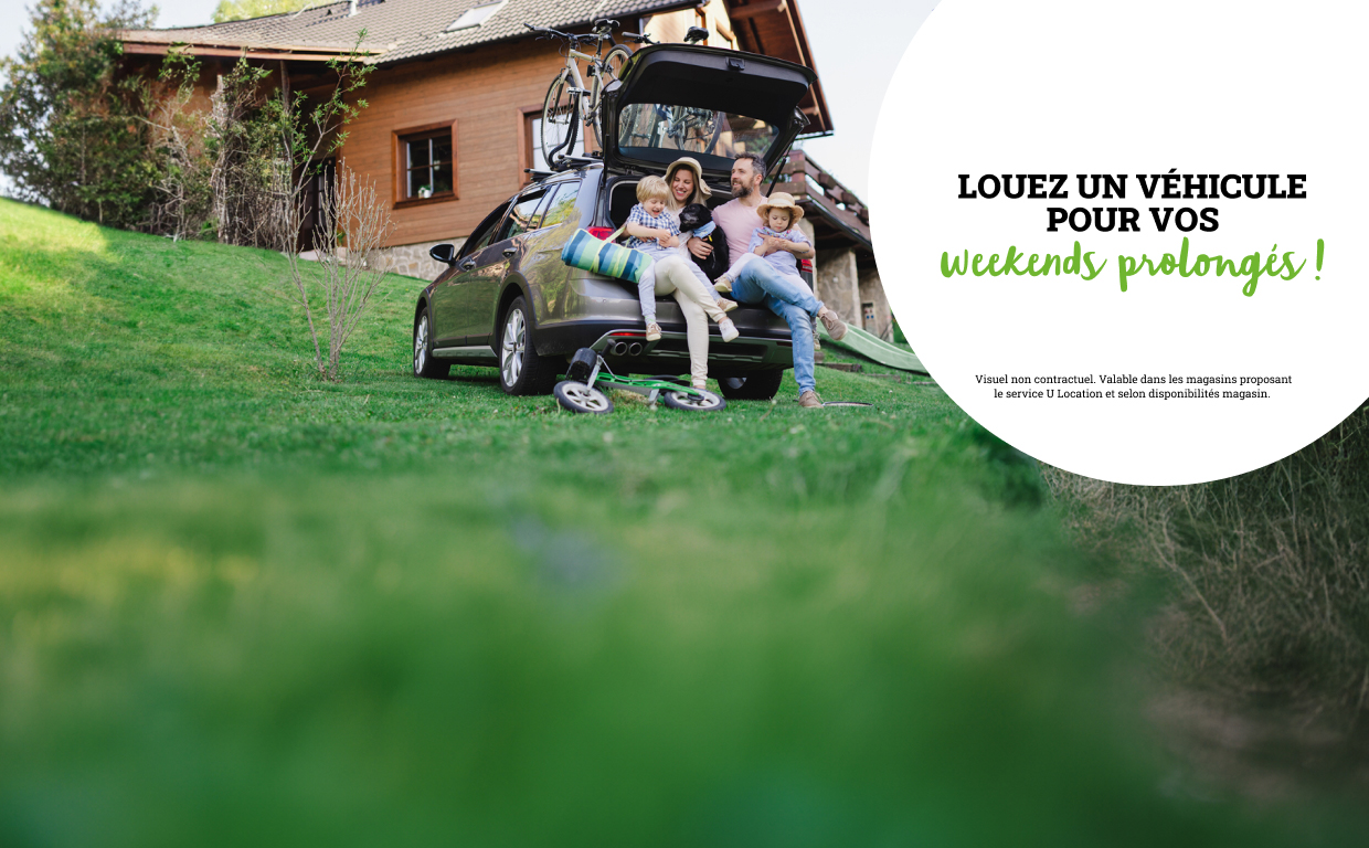 U Location - Location Voiture, Camionnette, Utilitaire - Super U, Hyper U