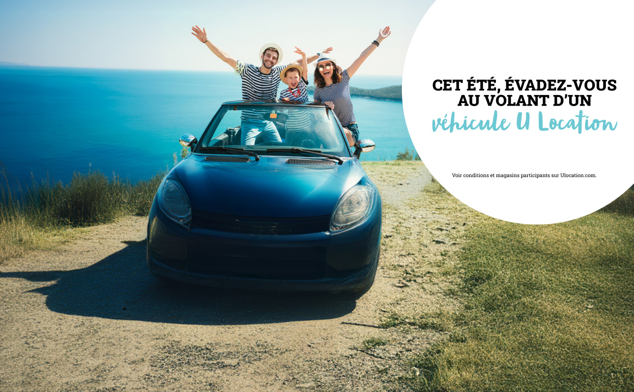 U Location - Location Voiture, Camionnette, Utilitaire - Super U, Hyper U